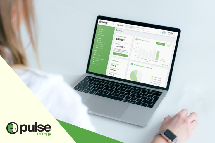 Pulse Energy | My Account portal